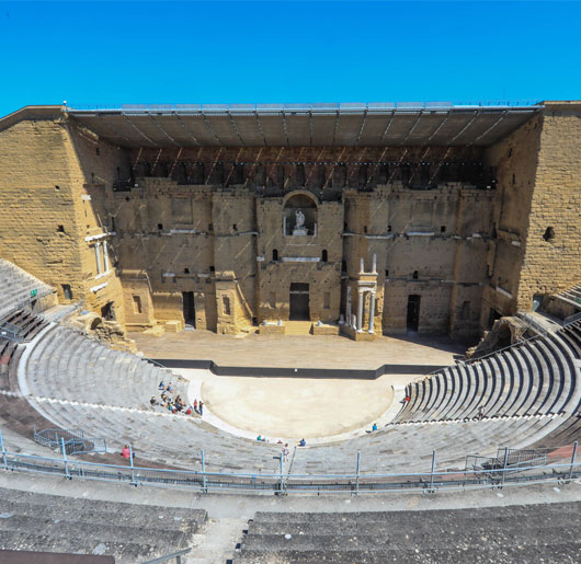 Odyssée Sonore at the Roman Theatre of Orange - Tourism Press Corner of ...